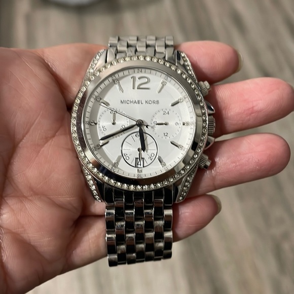 Michael Kors | Accessories | Michael Kors Silver Watch | Poshmark